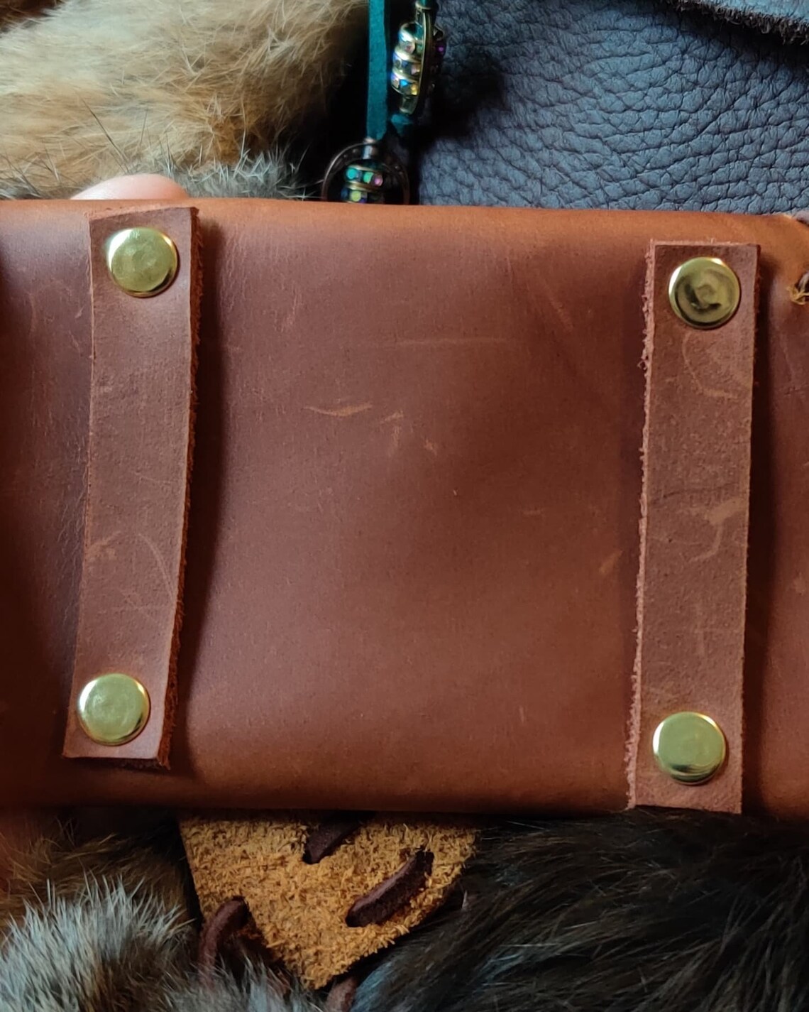 Leather Coin Purse for Belts - Etsy