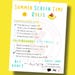 Kids Screen Time Checklist Printable | Daily Routine Chart for Summer ...