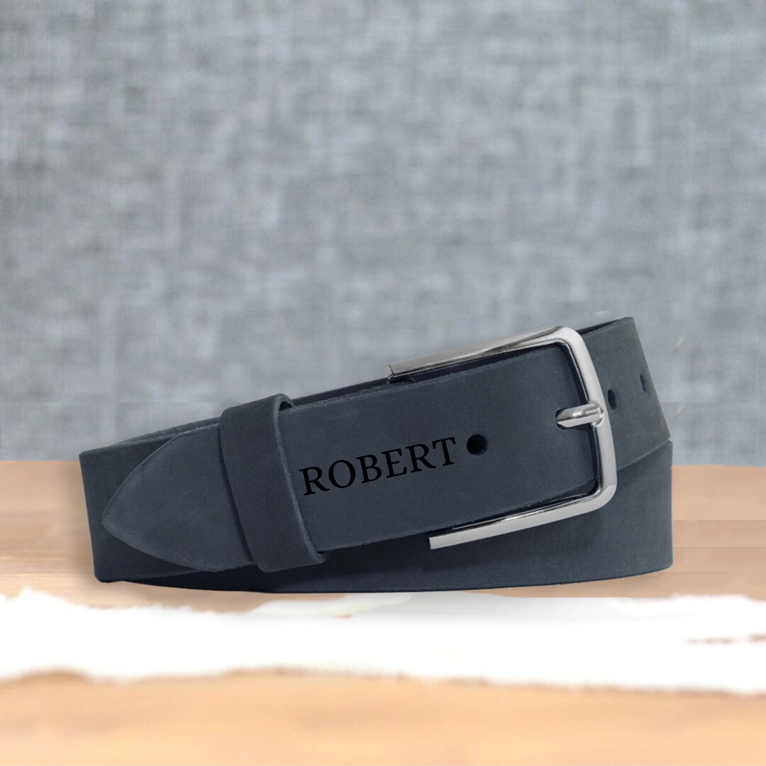 Personalized Men’s Leather Belt, Handmade Royal Engraved Belts, Custom ...