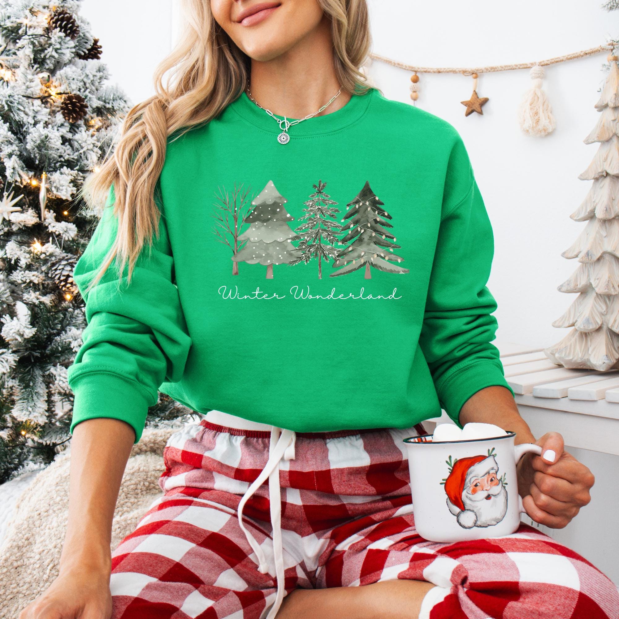 Winter Wonderland, Winter Sweatshirt, Christmas Shirt for Women, Winter ...