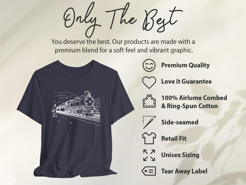 Steam Train T-shirt, Vintage Locomotive Tee, Trainspotter Gift, Retro ...