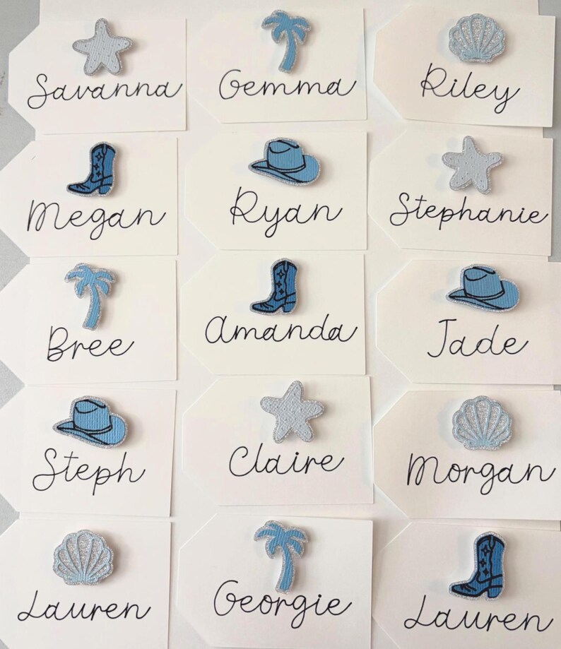 Name Tags, Bachelorette Themed - Etsy
