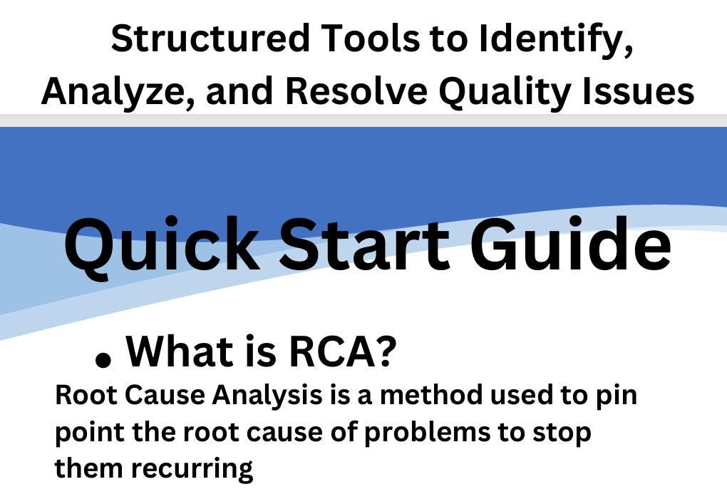 5 Whys Root Cause Analysis Tool – Fishbone & RCA Summary PDF ...