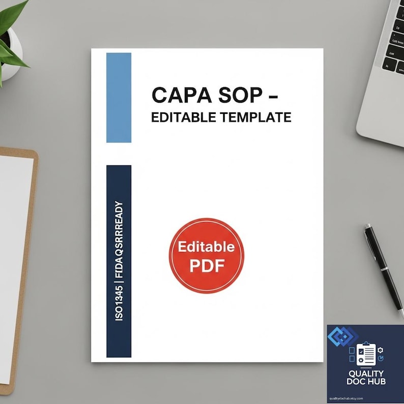 ISO 13485 QMS SOP Templates | Editable Medical Device Procedures (pdf ...