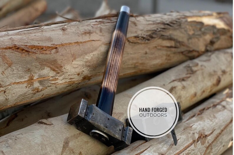 Hand Forged Acid Washed Hammer | 20” Overall Length | Custom ...