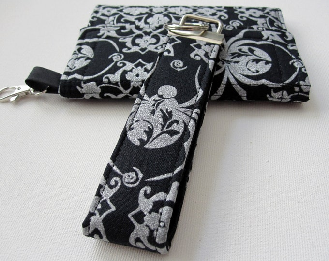 Key Fob Wristlet Black Widow - Etsy