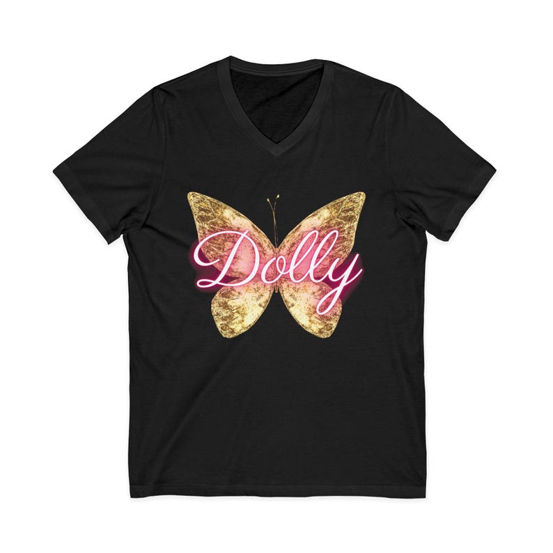 Dolly Parton V-neck Tee Shirt, Country Music Fan Gift, Dollywood ...