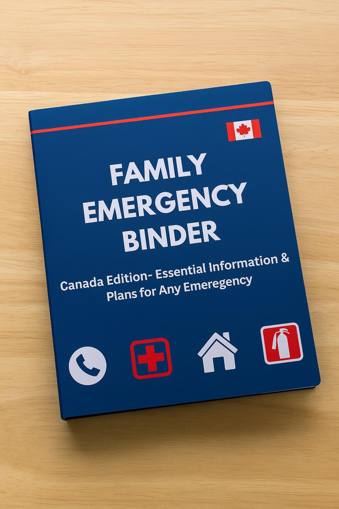 Family Emergency Binder: Canada | Printable Disaster Preparedness ...