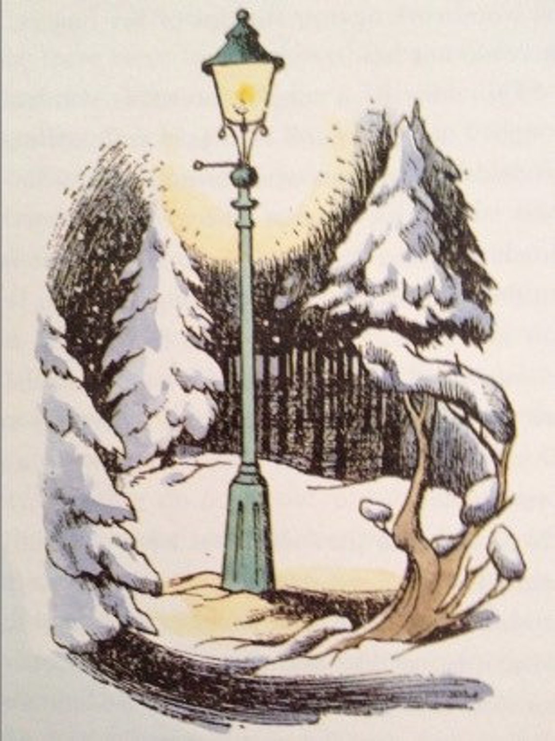 Narnia Lamp Post Cross Stitch Pattern PDF Download Only - Etsy