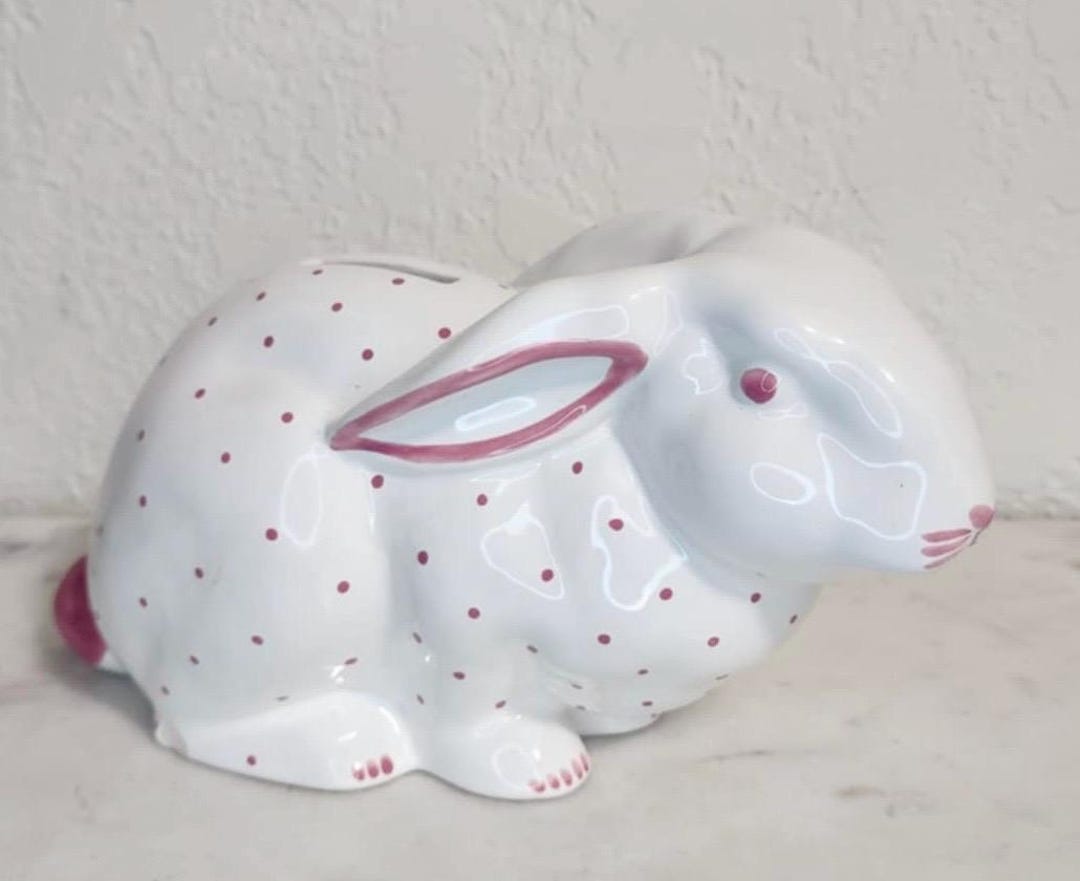 Tiffany & Co Bunny Rabbit Coin Bank - Etsy