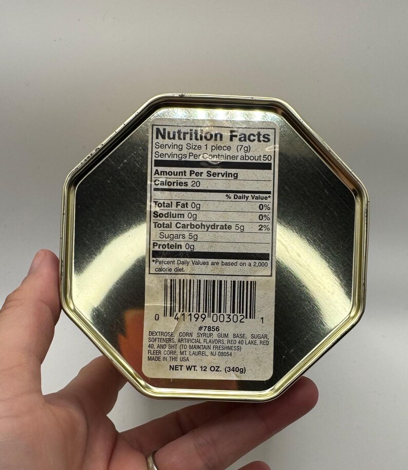 Vintage First Edition Double Bubble Tin - Etsy