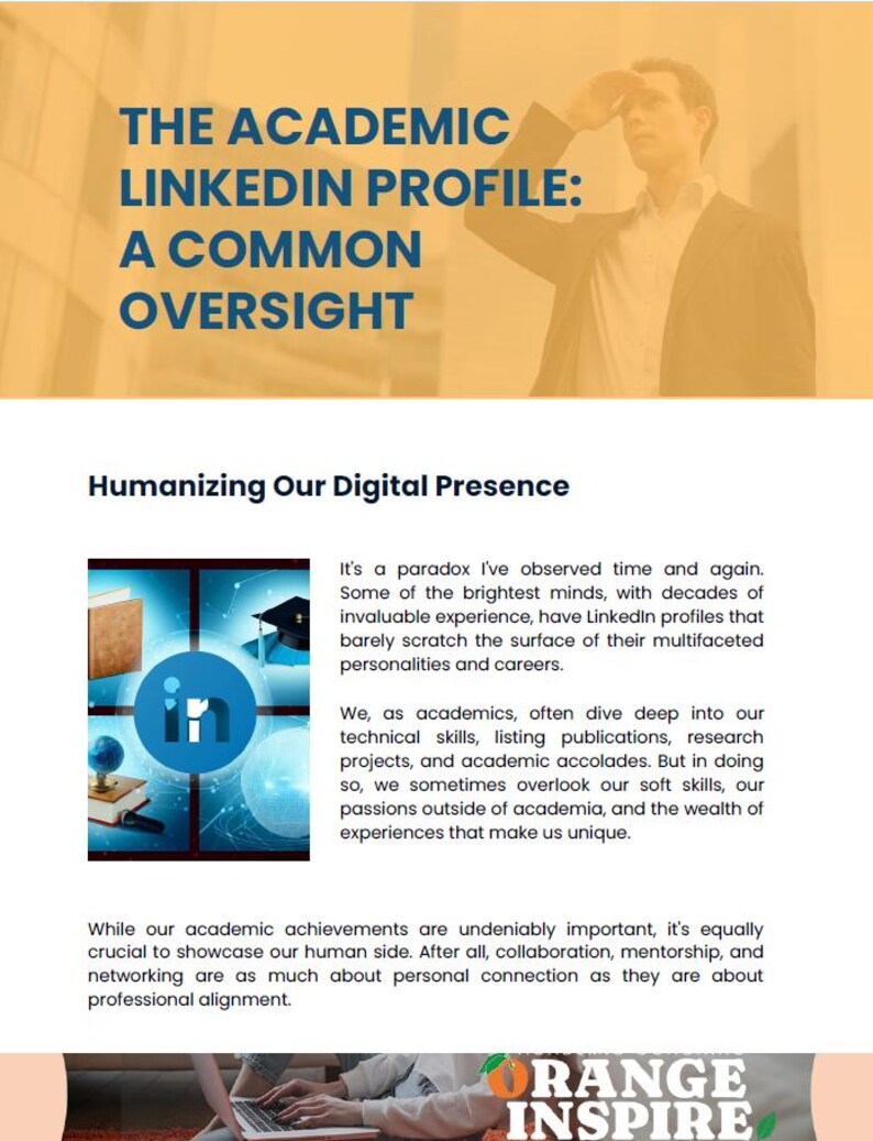 Linkedin Profile Review Checklist | Fillable PDF | Optimize Your ...