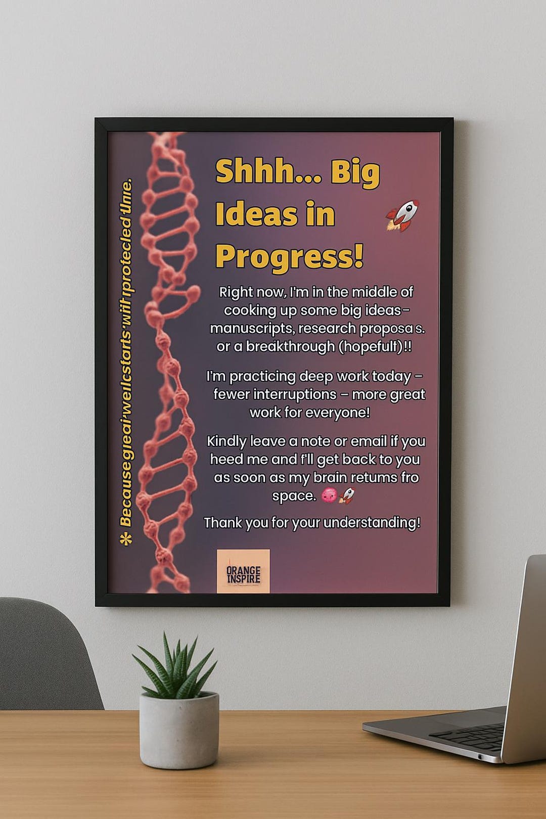 Focus Door Sign Printable – Deep Work, Do Not Disturb (PDF & PNG) - Etsy