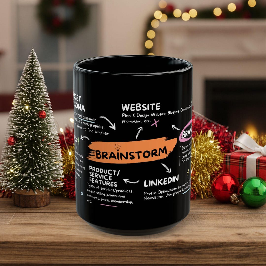 Brainstorm Your Next Big Idea Mug, Inspirational Gift Academics ...
