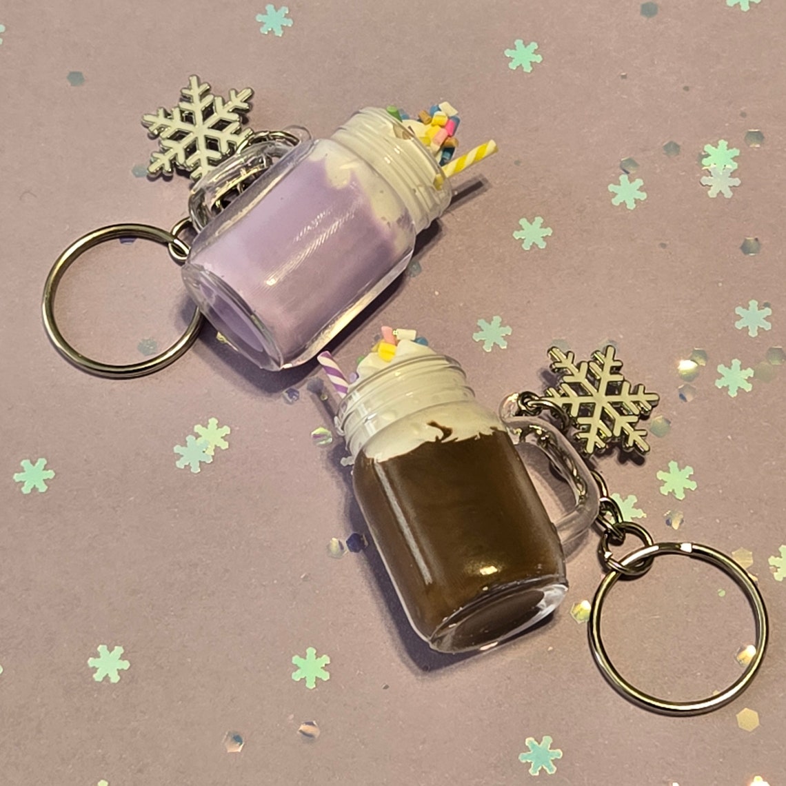 Decoden Milkshake Keychains - Etsy