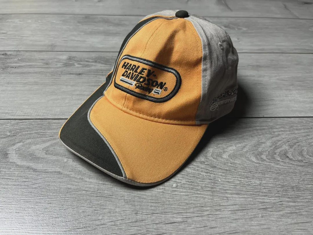Harley Davidson Baseball Cap Racing Moto Size 57 Cm - Etsy