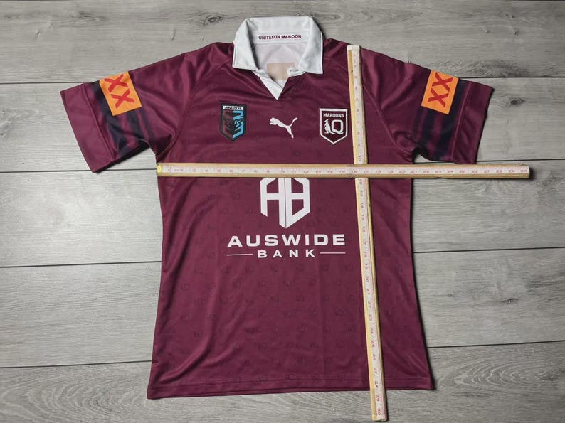 NRL Queensland Maroons State of Origin Signed PUMA JERSEY - Etsy