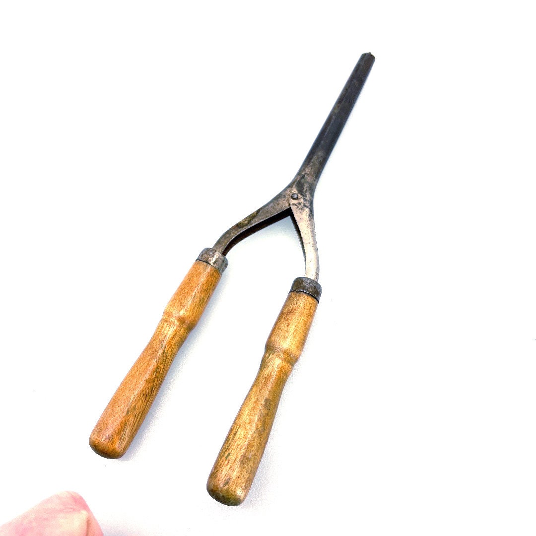 Antique Victorian Hair Curling Iron - Etsy