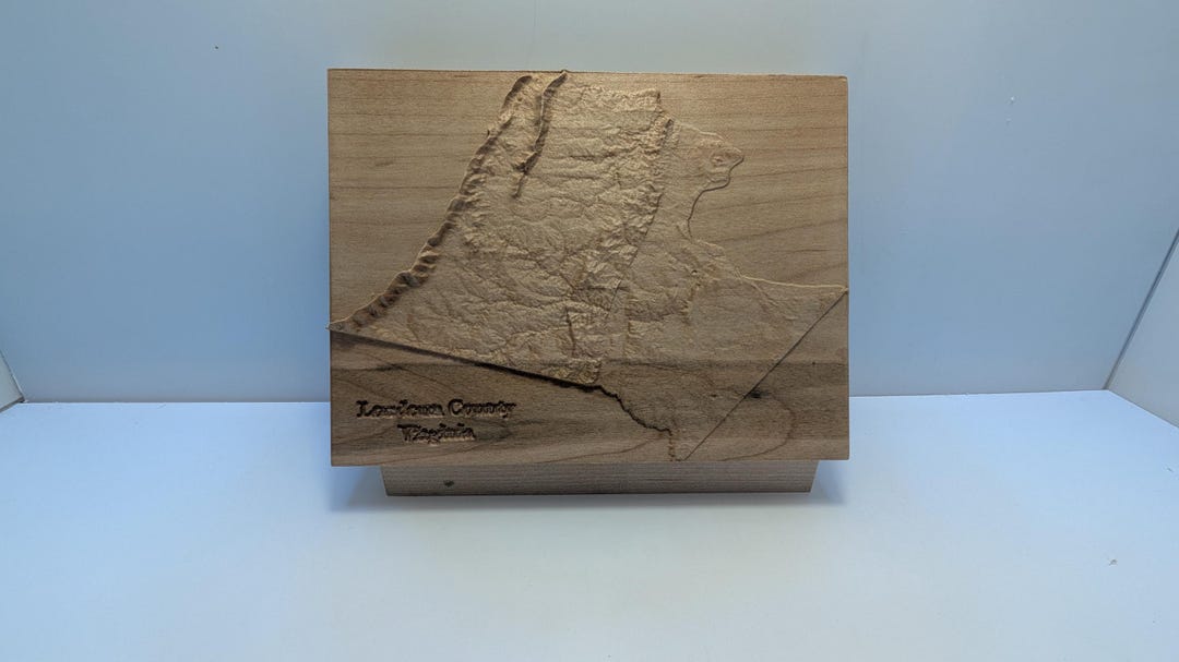 Loudoun County Virginia Wood Carving - Etsy