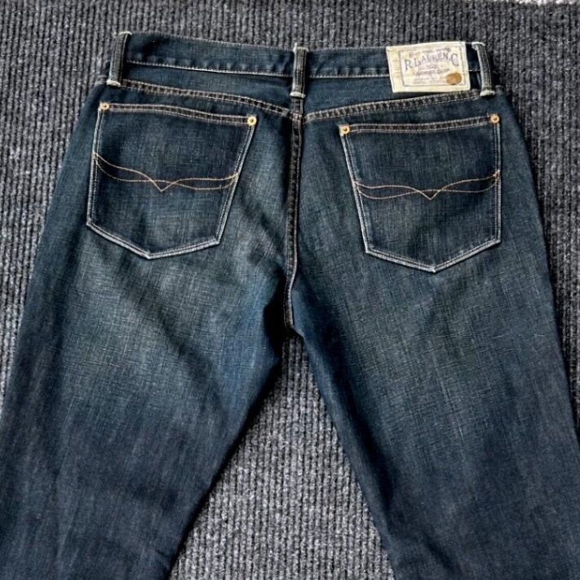 Ralph Lauren Blue Label Jeans Denim Blue Wash Cotton Straight Leg Women ...