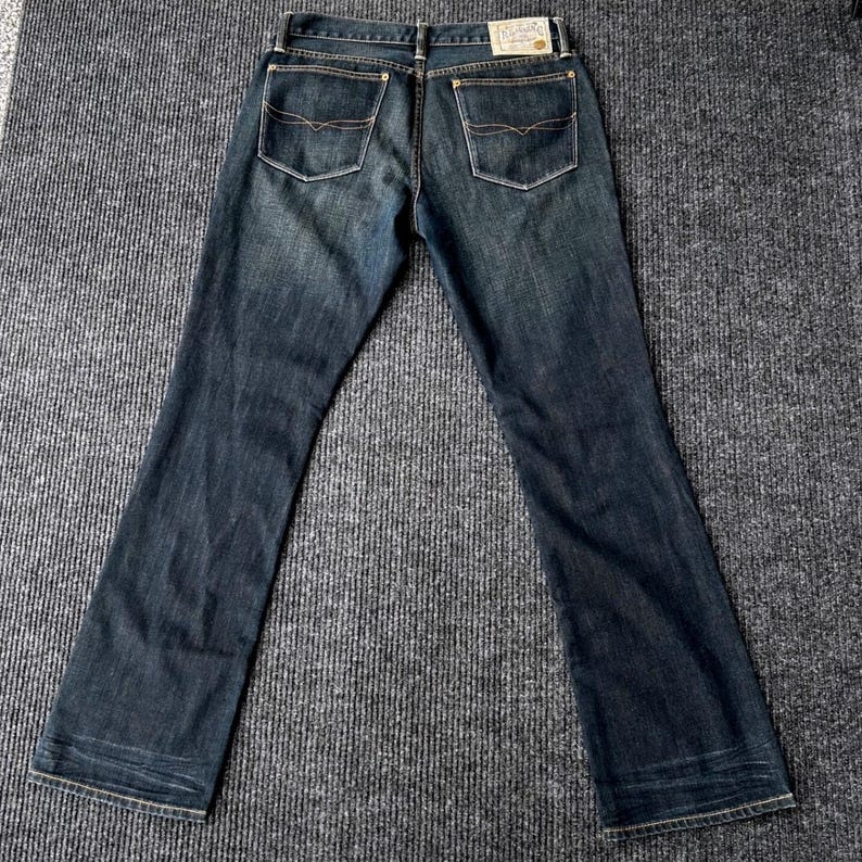 Ralph Lauren Blue Label Jeans Denim Blue Wash Cotton Straight Leg Women ...