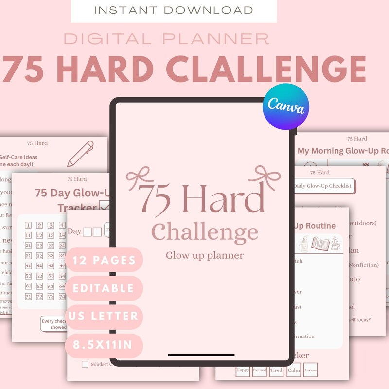 75 Hard Printable - Etsy