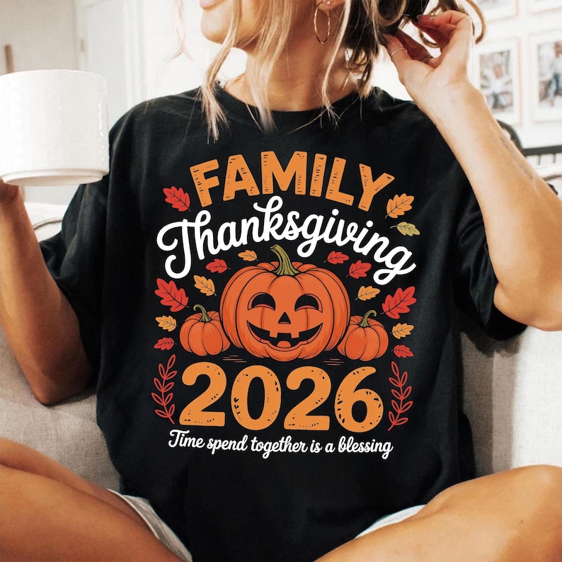Family Thanksgiving 2026 PNG, Funny Turkey Family Reunion Tshirt ...