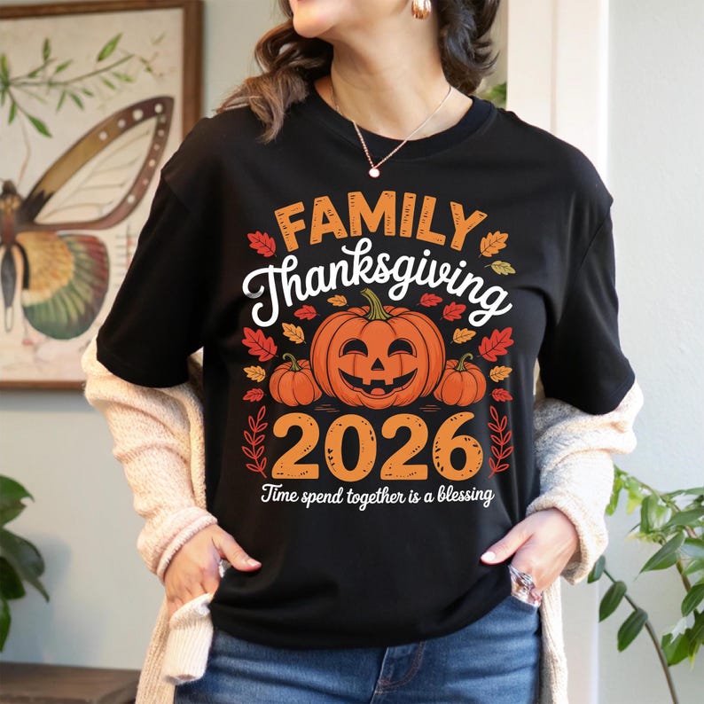 Family Thanksgiving 2026 PNG, Funny Turkey Family Reunion Tshirt ...