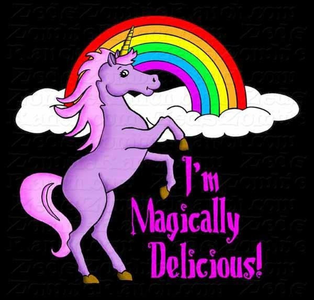 Magically Delicious Unicorn Rainbow Clouds T-shirt - FREE Shipping in ...