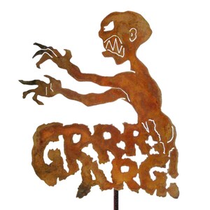 Grrr Arg Metal Steel Garden Yard Sign - Free Shipping to US - Etsy