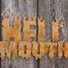 Hell Mouth Metal Steel Wall Sign - Free Shipping in US - Etsy