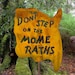 Don't Step on the Mome Raths Yard and Garden Stick Sign Alice in ...