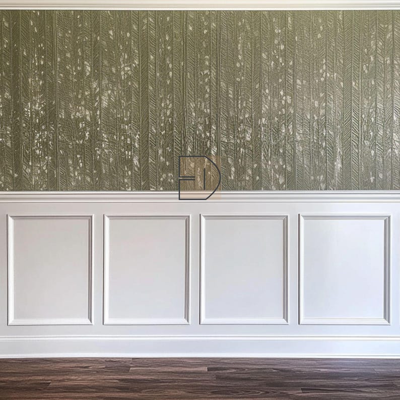 DIY Wall Paneling Kit – Pre-cut Wainscoting Frame Set - Etsy