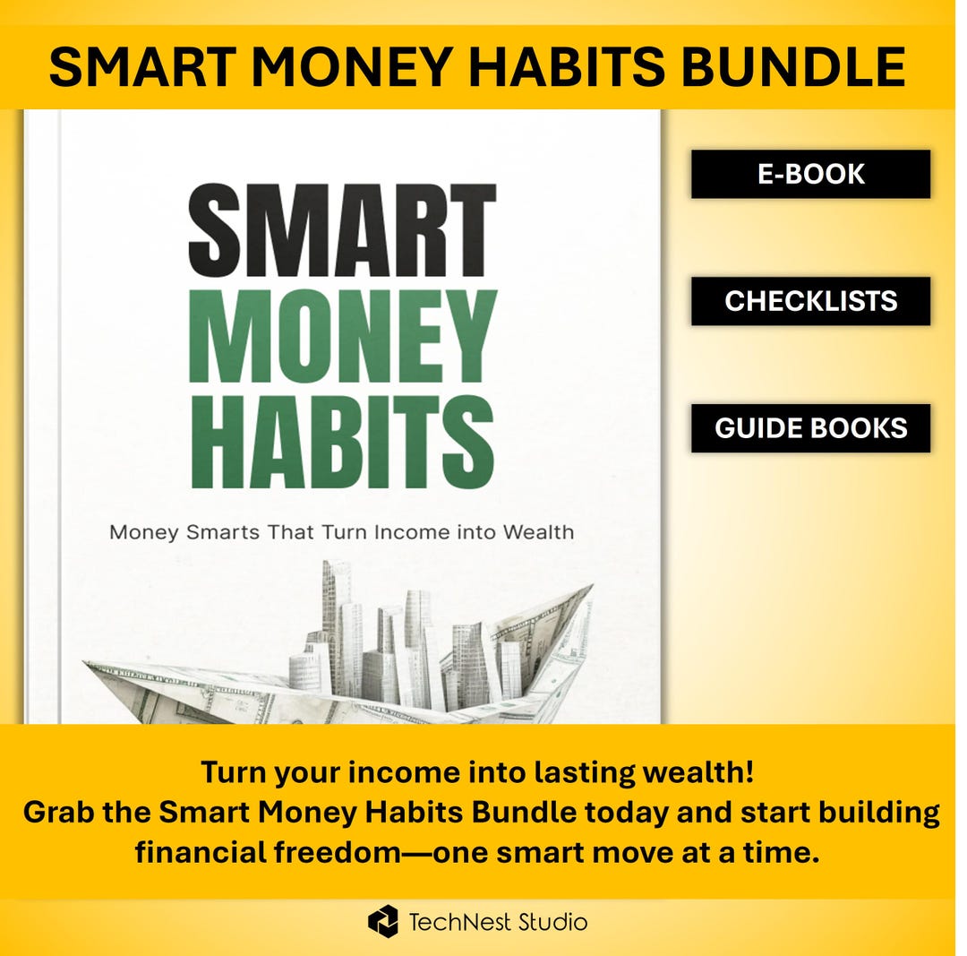 Smart Money Habits Bundle – Budgeting, Saving, Investing and Debt ...