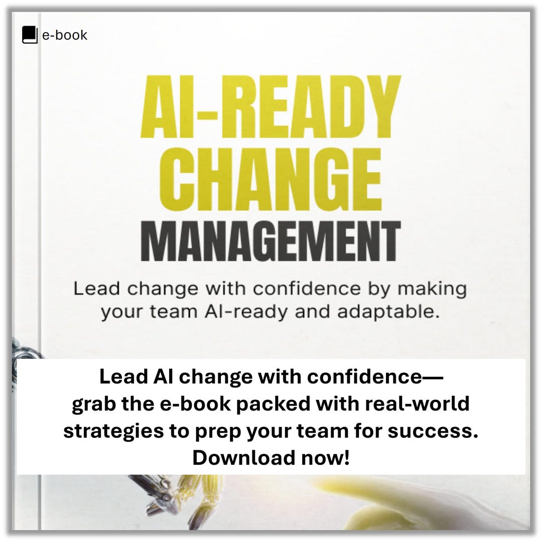 Ai-ready Change Management Ebook PDF – Guide for Leading Teams Through ...