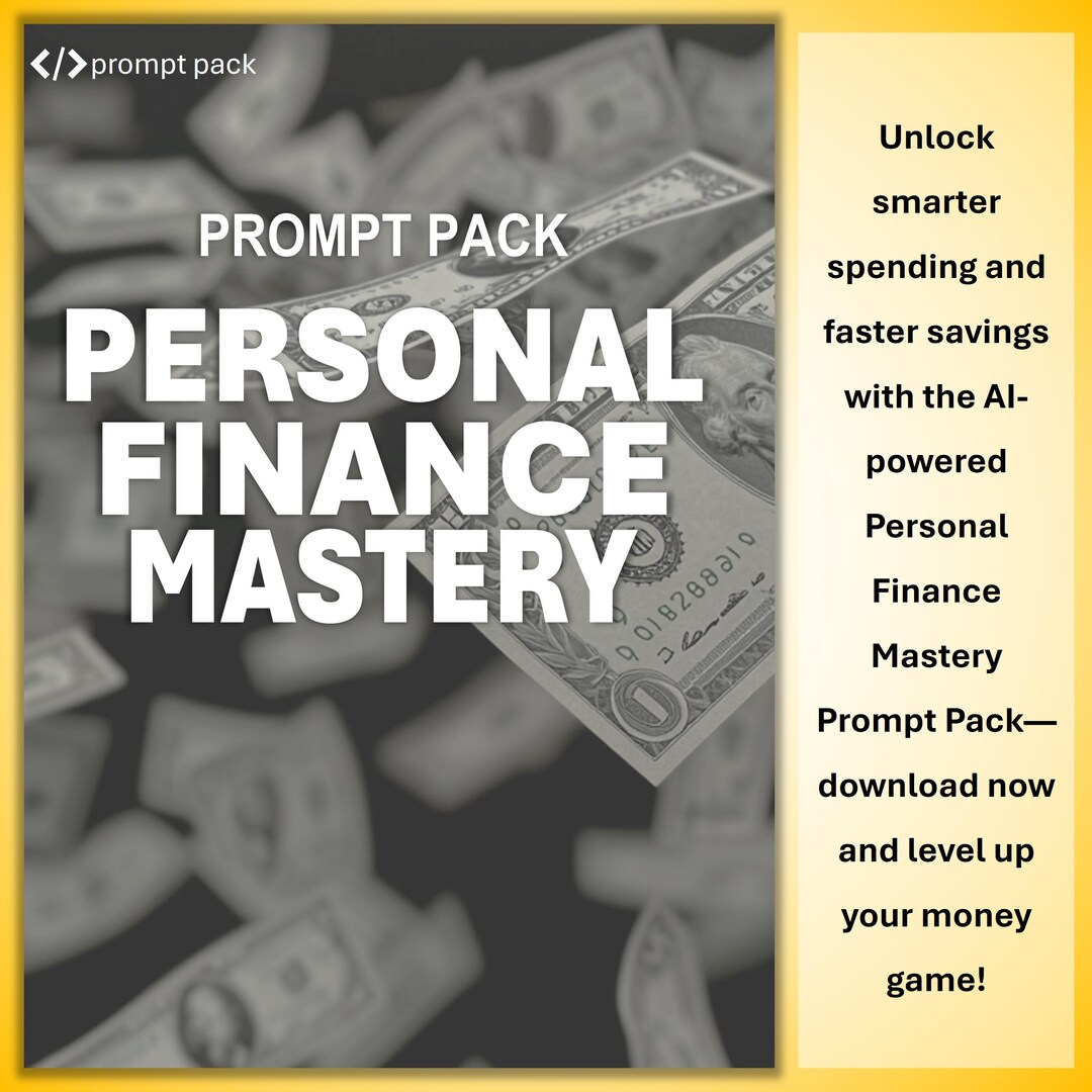Personal Finance Mastery Prompt Pack — AI Money Coach Prompts ...