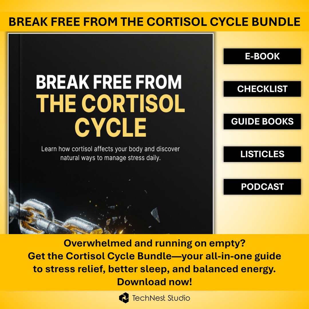 Cortisol Cycle Reset Bundle: E-book, Checklist, Guide & Podcast ...
