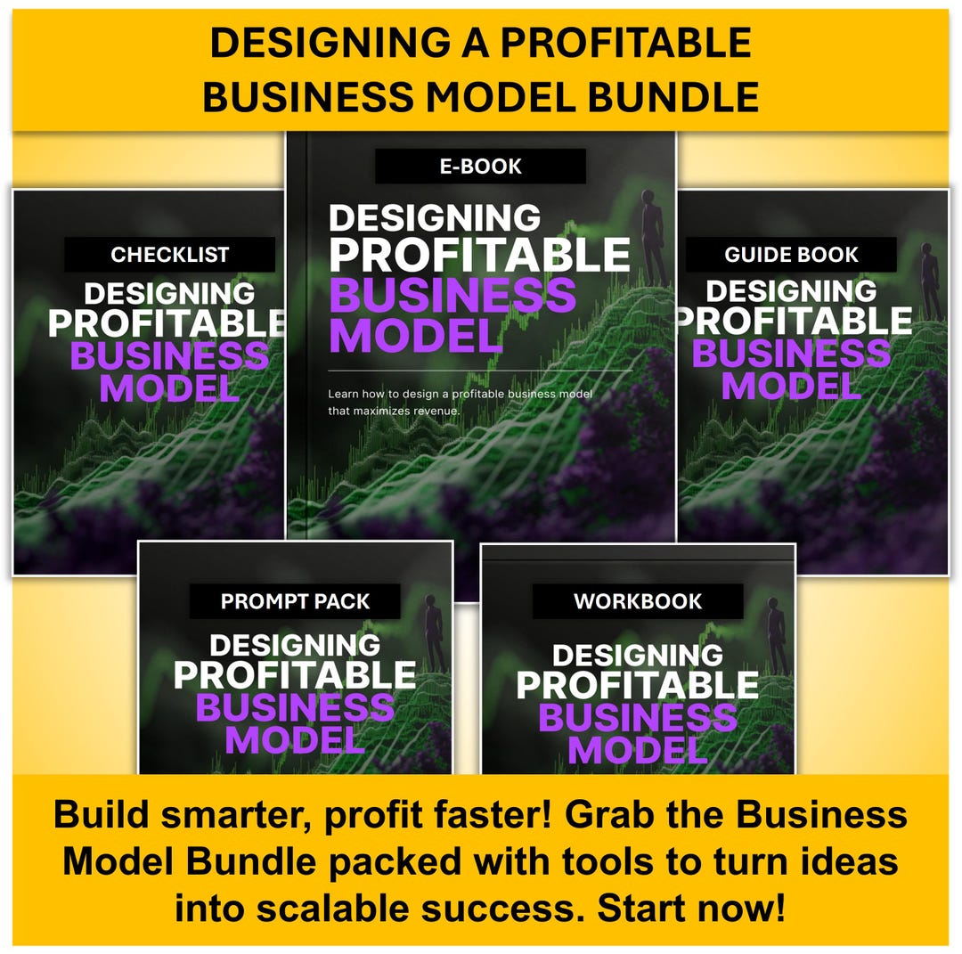 Designing a Profitable Business Model Bundle for Entrepreneurs – E-book ...