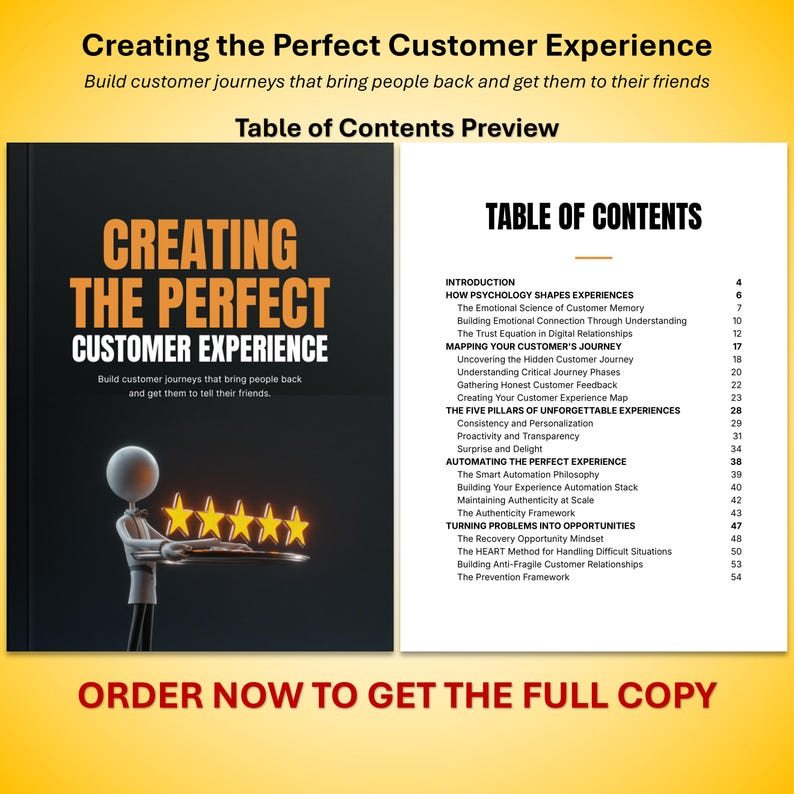 Customer Experience E-book: Journey Mapping, Loyalty Building (PDF ...
