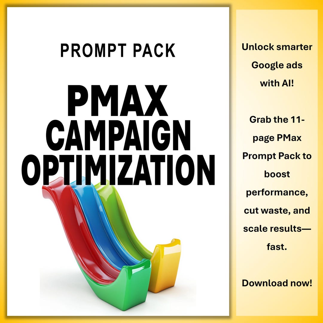 Pmax Campaign Optimization Prompt Pack - Ai-driven Marketing (PDF ...