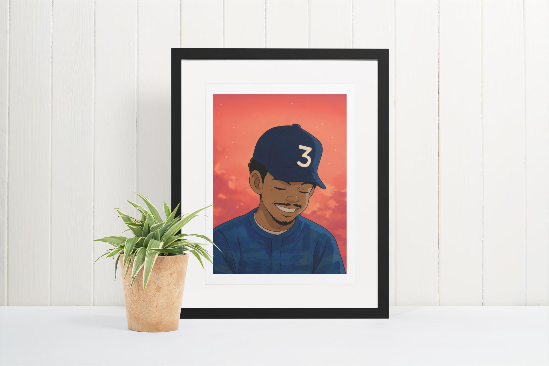Chance the Rapper Poster - Studio Ghibli Art | Digital Download Album ...