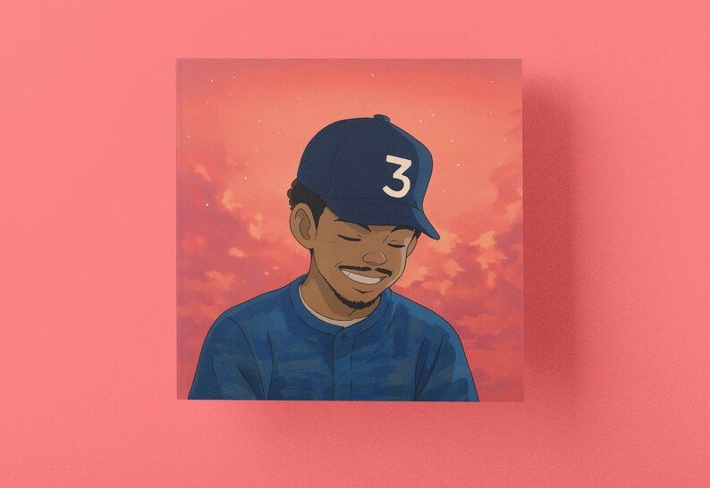 Chance the Rapper Poster - Studio Ghibli Art | Digital Download Album ...