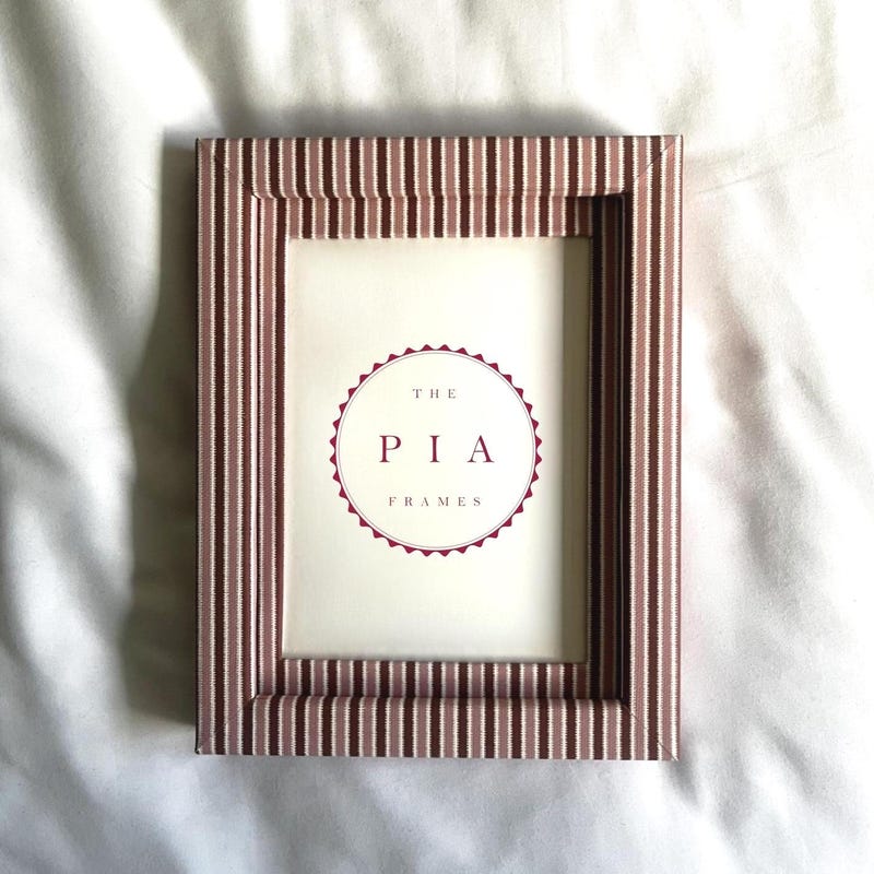 Striped Painted Frame - Etsy UK