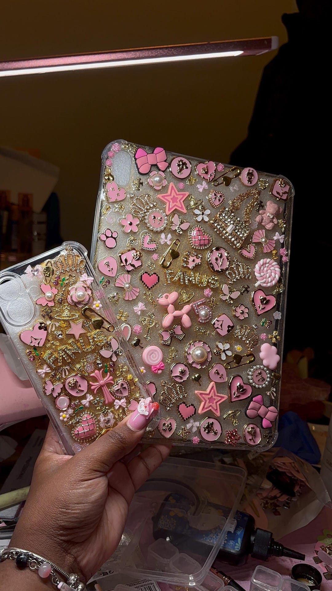 Matching Phone and iPad Junk Cases - Etsy