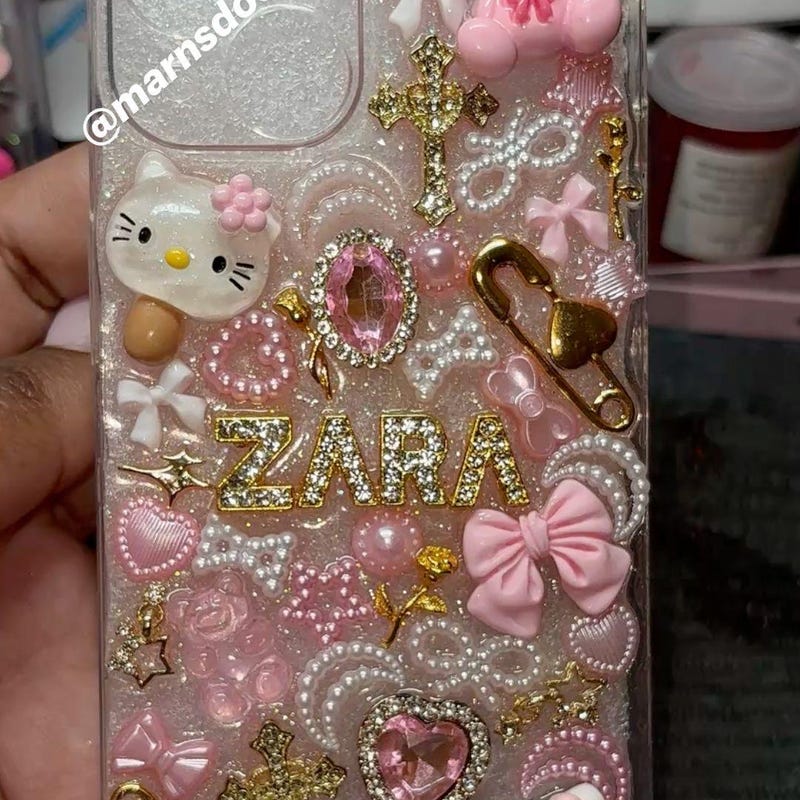 Pink Junk Case iPhone 12 - Etsy UK