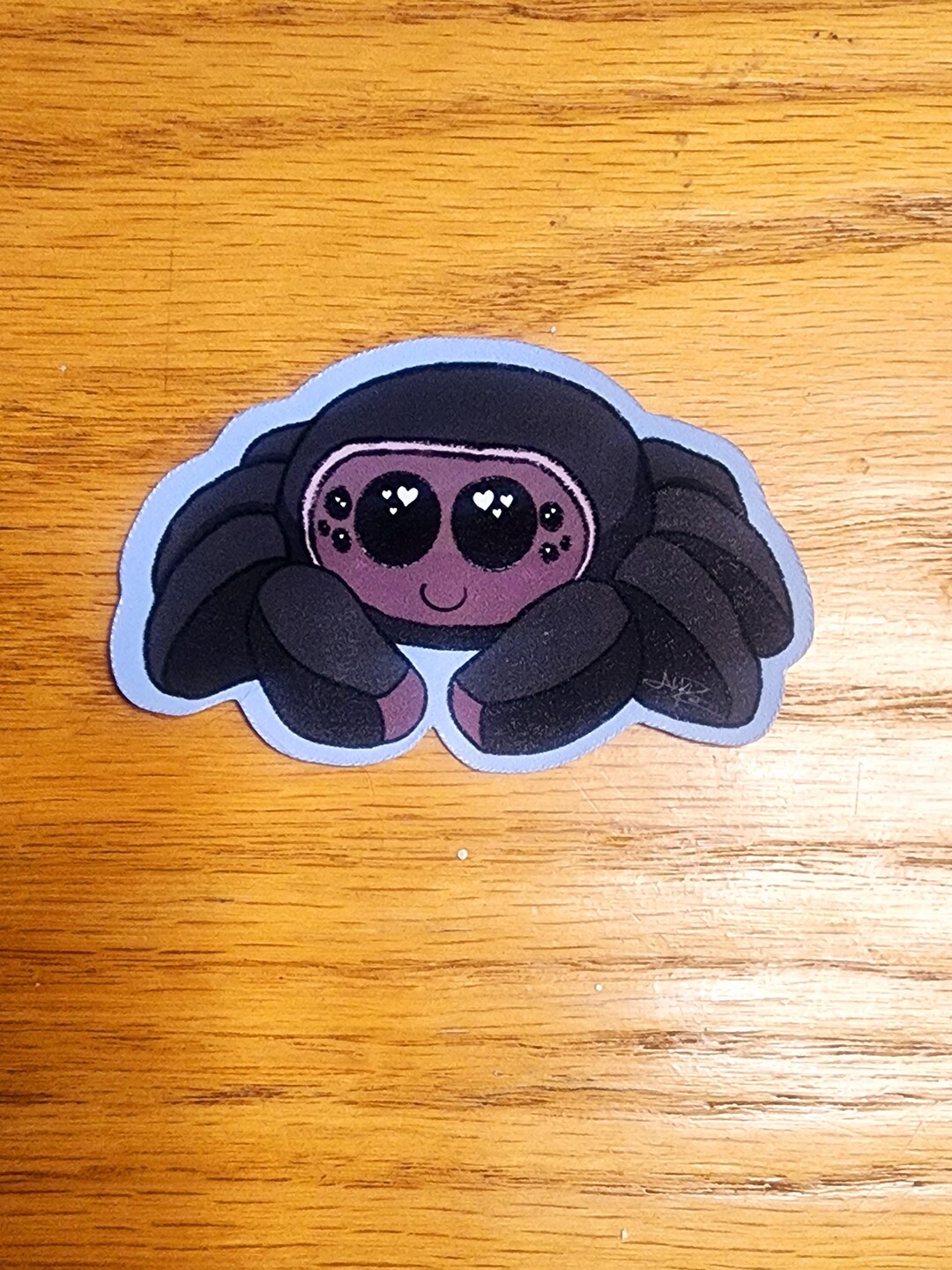 Jumping Spider Vinyl Sticker - Laminated Weather-resistant Decal ...