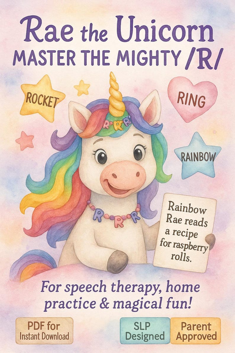 R Sound Articulation Cards – Printable Speech Therapy Tongue Twisters ...