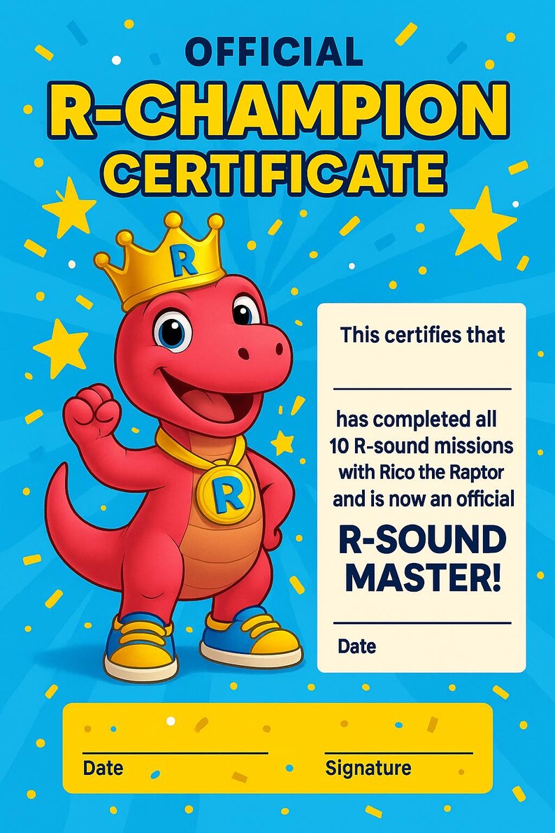 R Sound Articulation Cards for Kids – Printable Speech Therapy Game ...