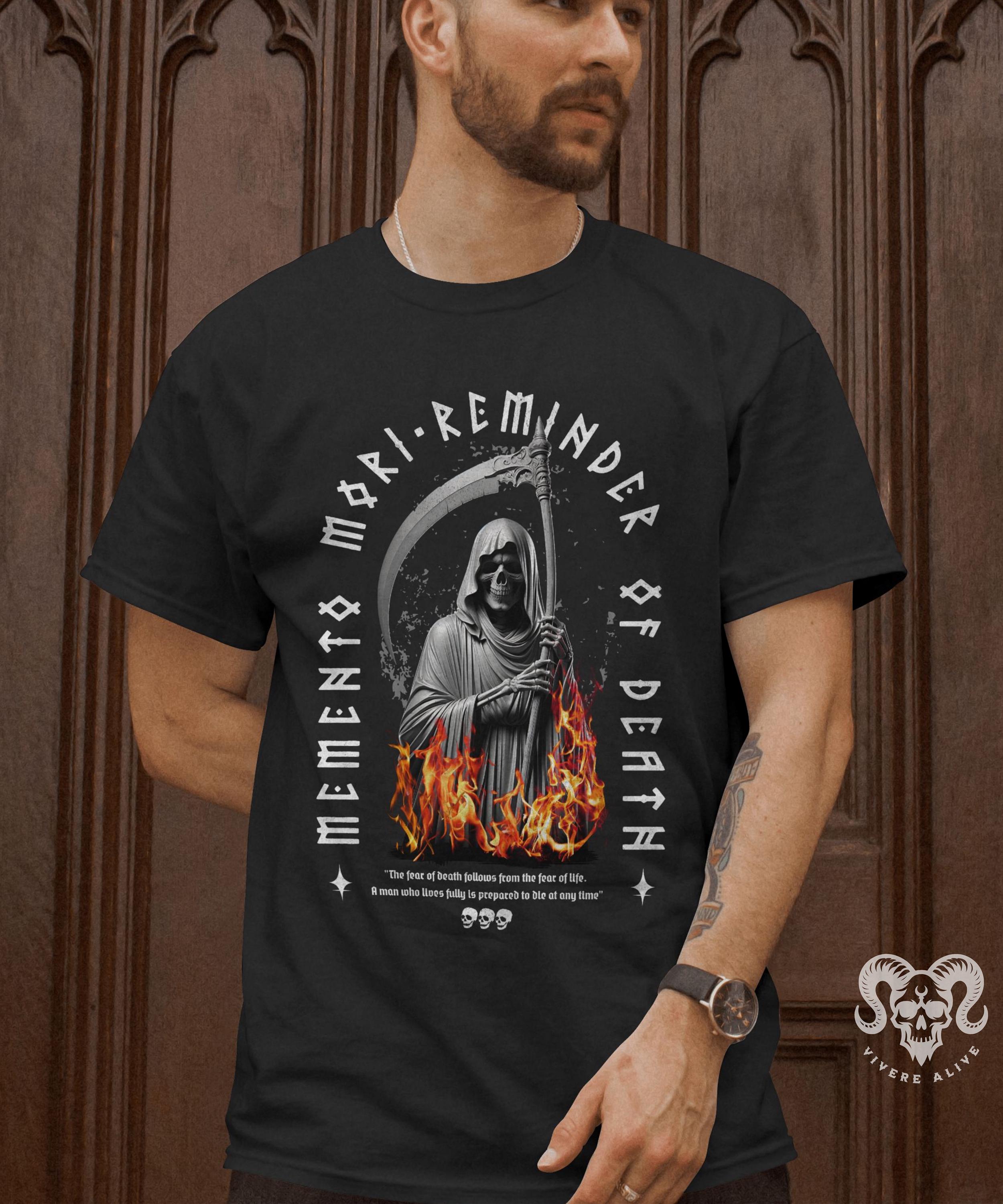 Memento Mori T Shirt - Etsy Memento Mori T Shirt - Etsy