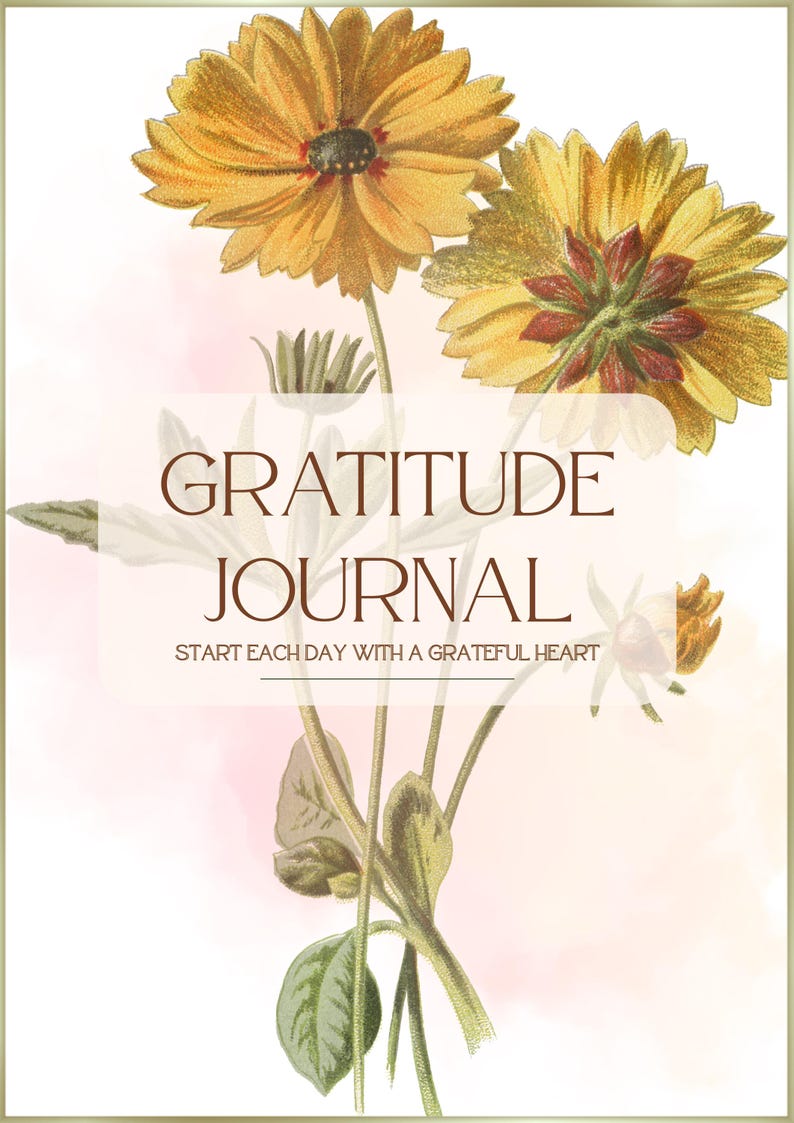 Gratitude Journal - Etsy